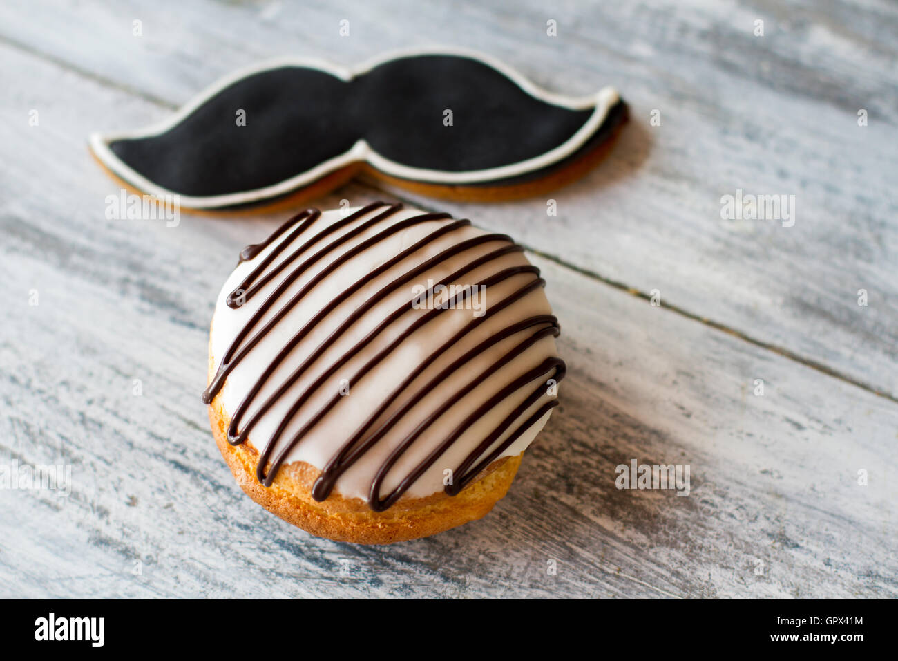 Biscuits with icing Stock Photo - Alamy