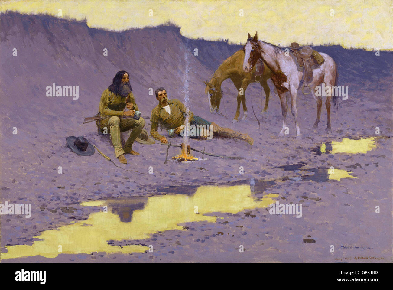 Frederic remington cowboys hi-res stock photography and images - Alamy