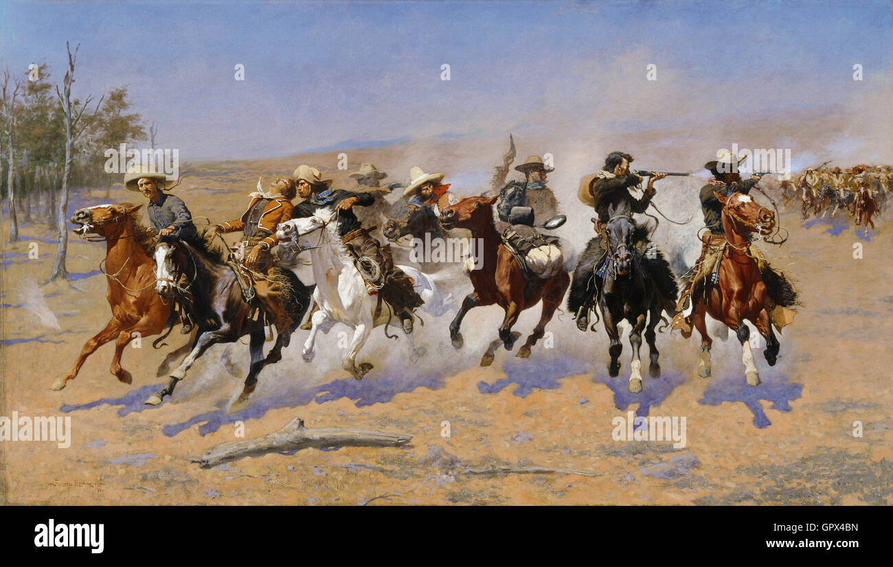 Remington frederic dash timber hi-res stock photography and images - Alamy