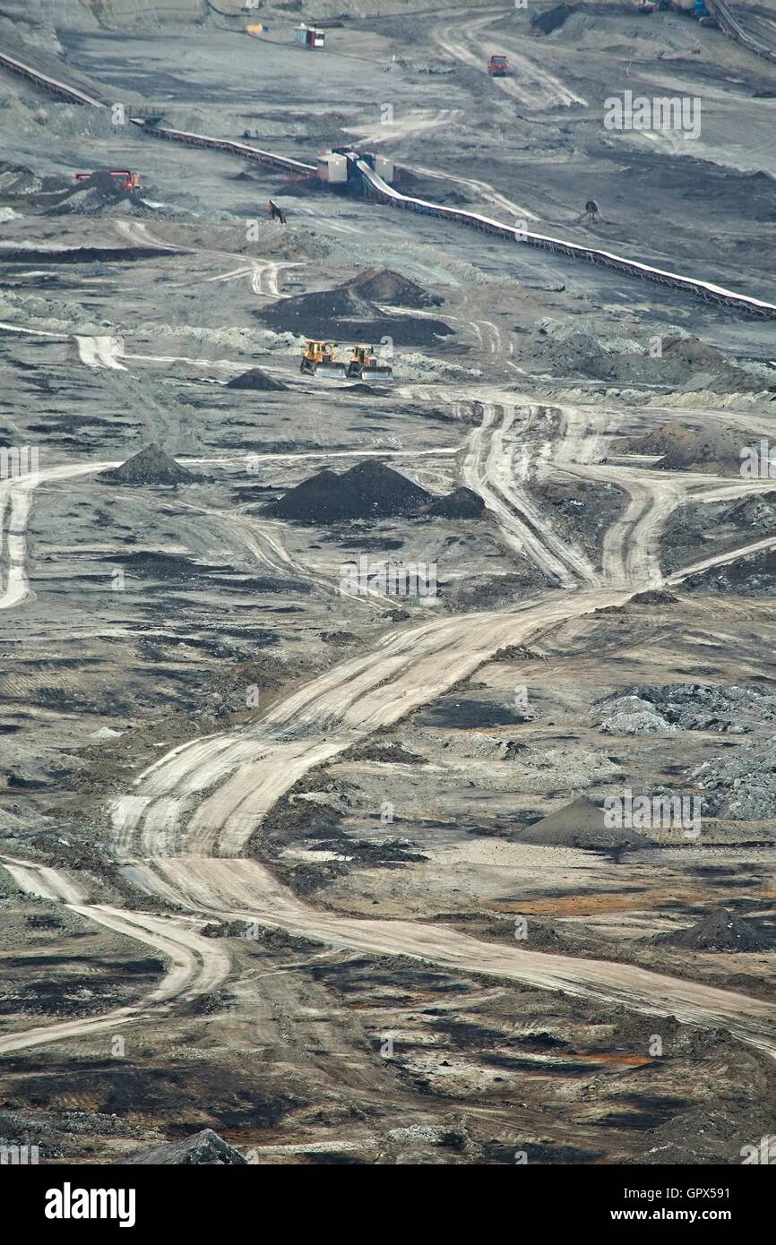 Coal Mine Area Stock Photo - Alamy