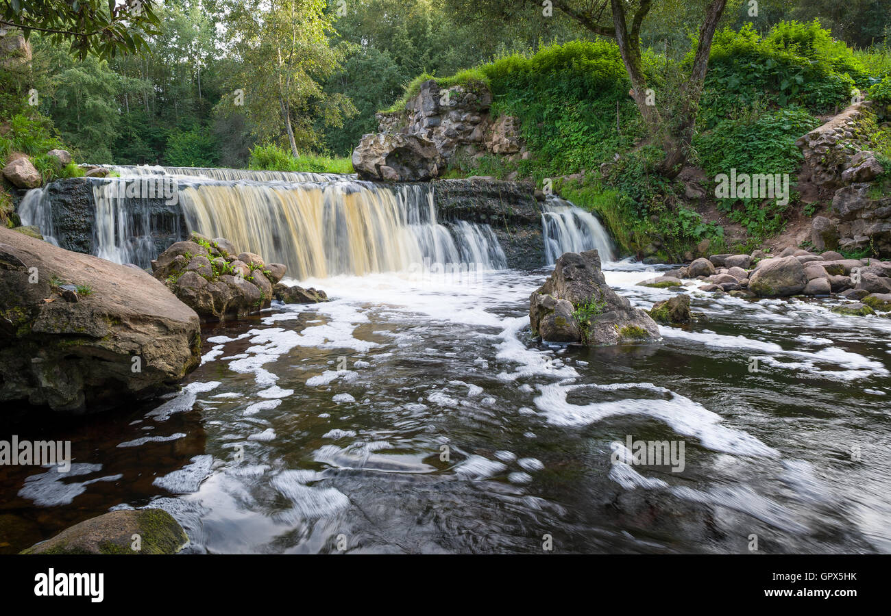 Wide waterfall hi-res stock photography and images - Alamy
