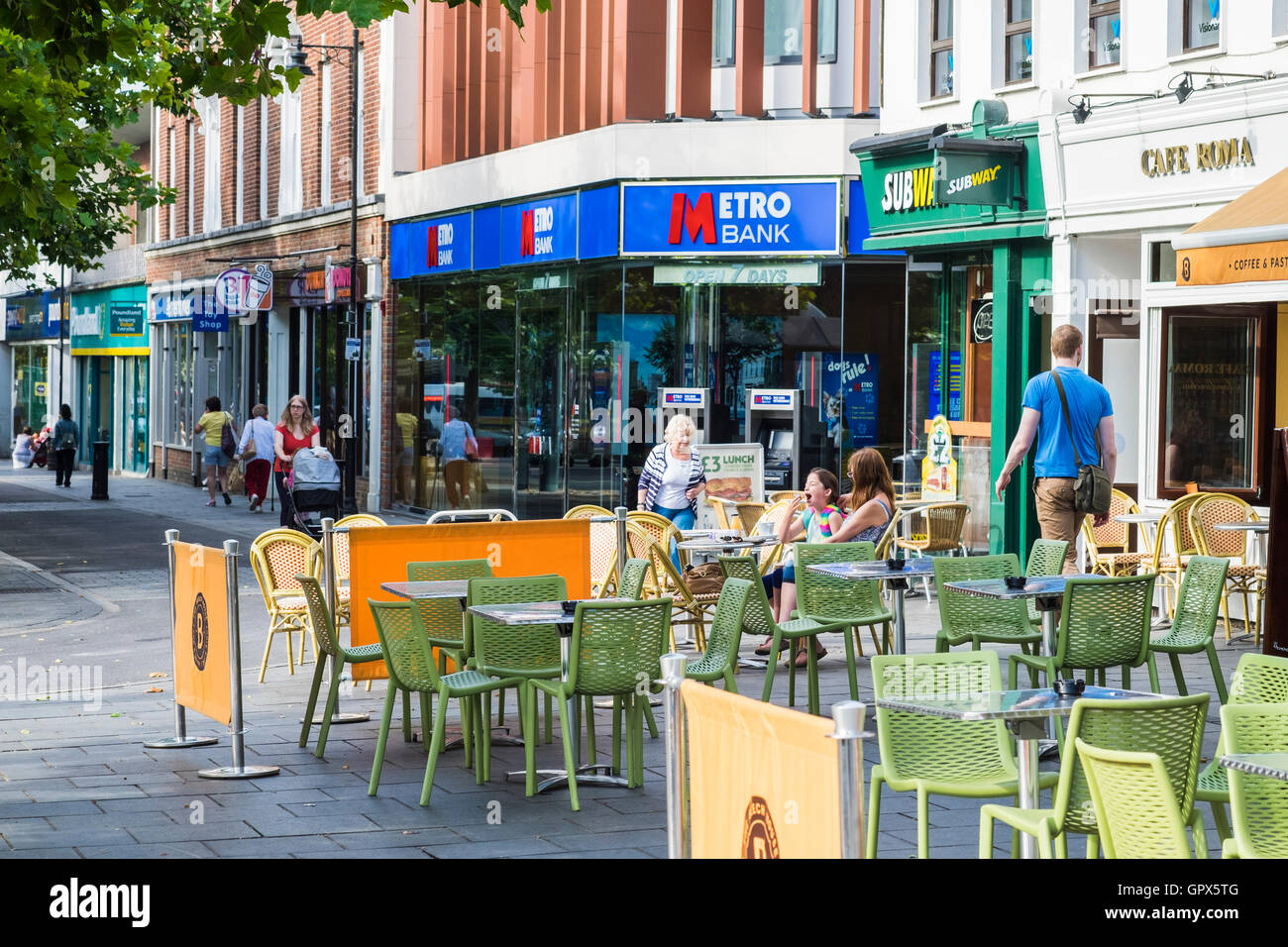 St albans town centre hi-res stock photography and images - Alamy