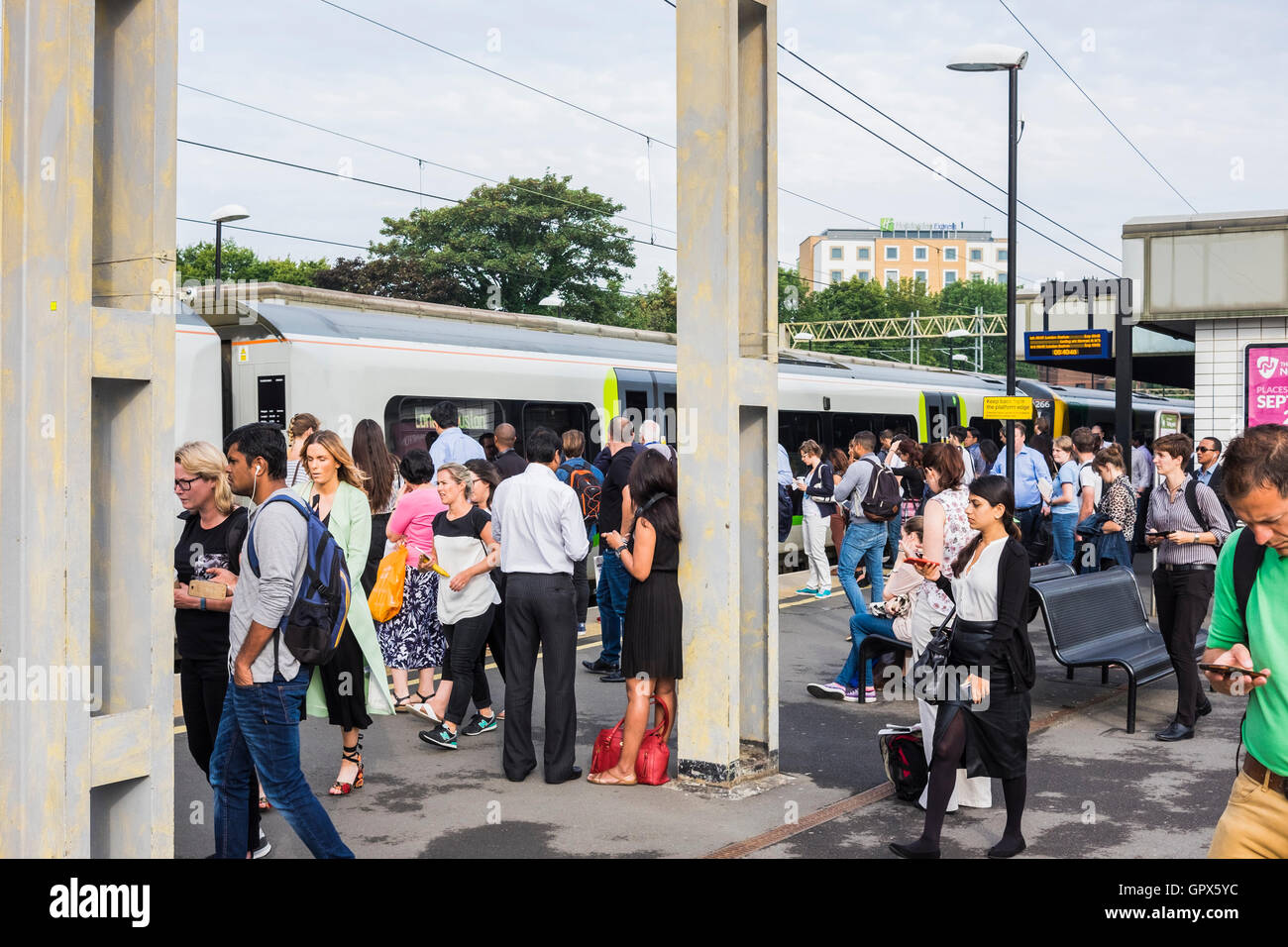 Watford junction platform hi-res stock photography and images - Alamy