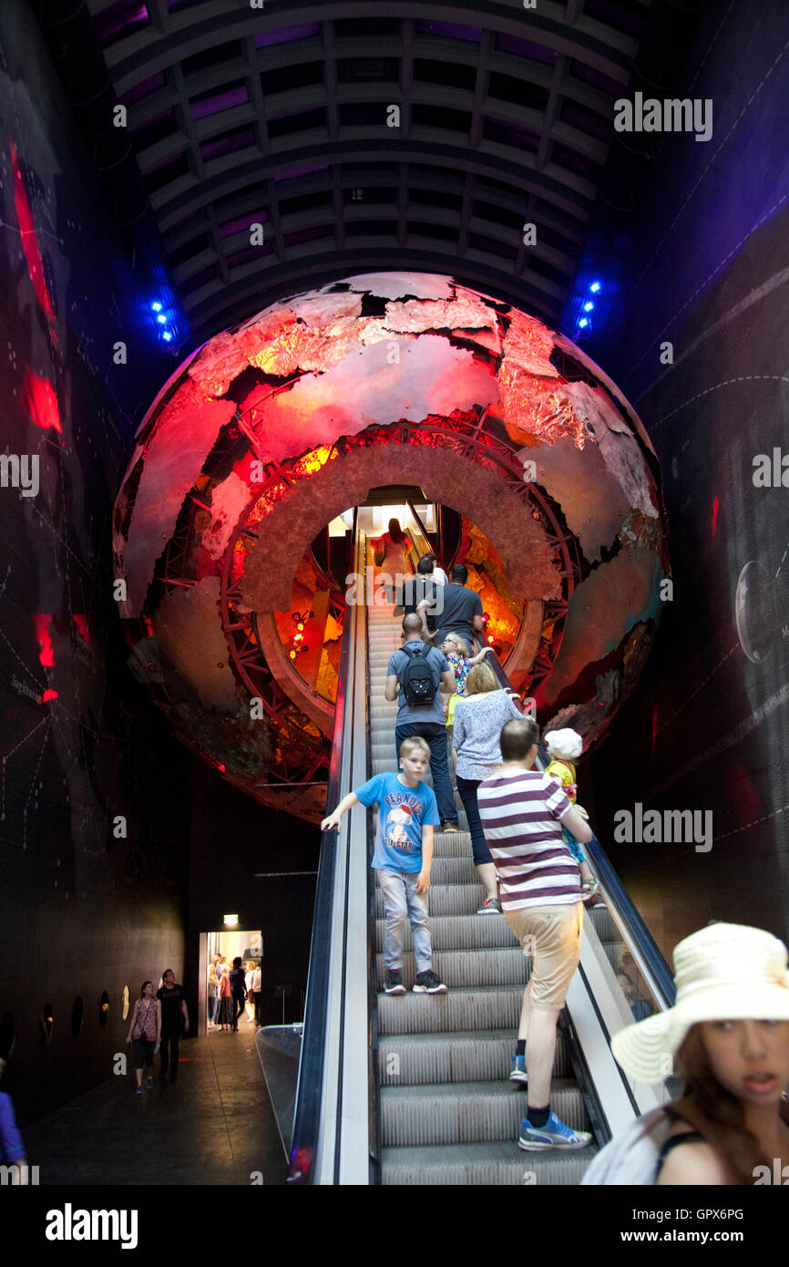 Natural history museum earth hall hi-res stock photography and images ...