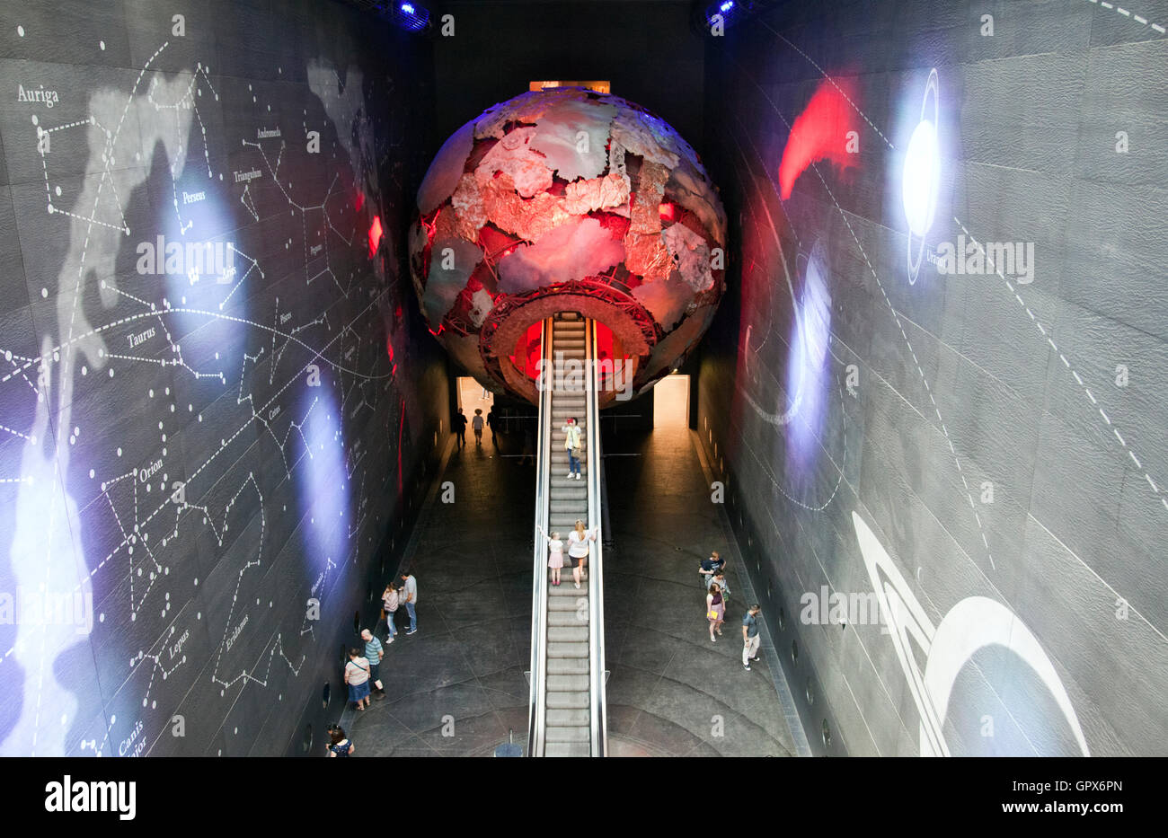 Natural History Museum Earth Hall - London UK Stock Photo - Alamy
