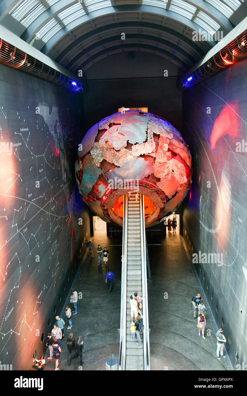 Natural History Museum Earth Hall - London UK Stock Photo - Alamy