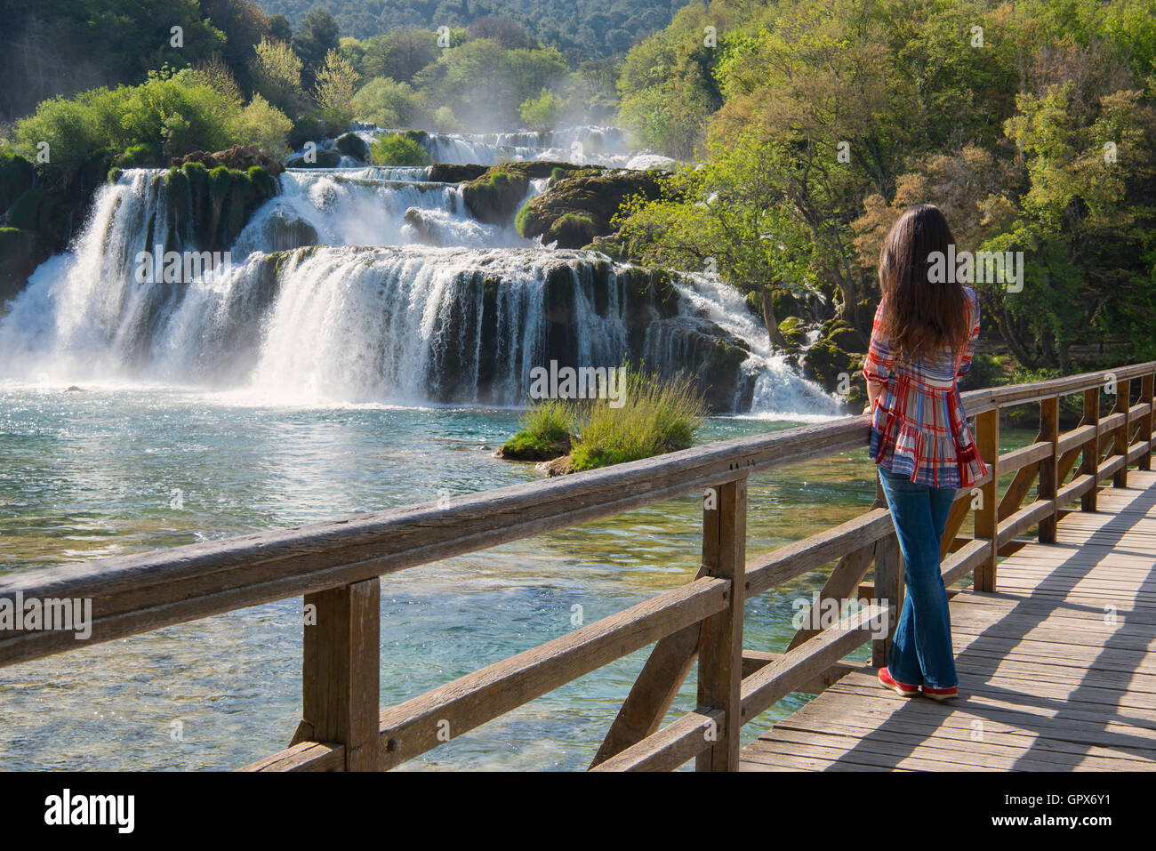 Krka Waterfalls, Croatia Stock Photo - Alamy