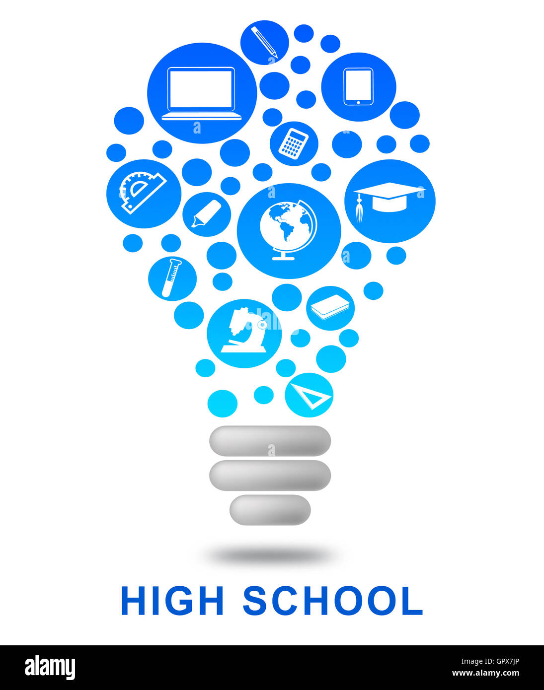 Senior high school Cut Out Stock Images & Pictures - Alamy