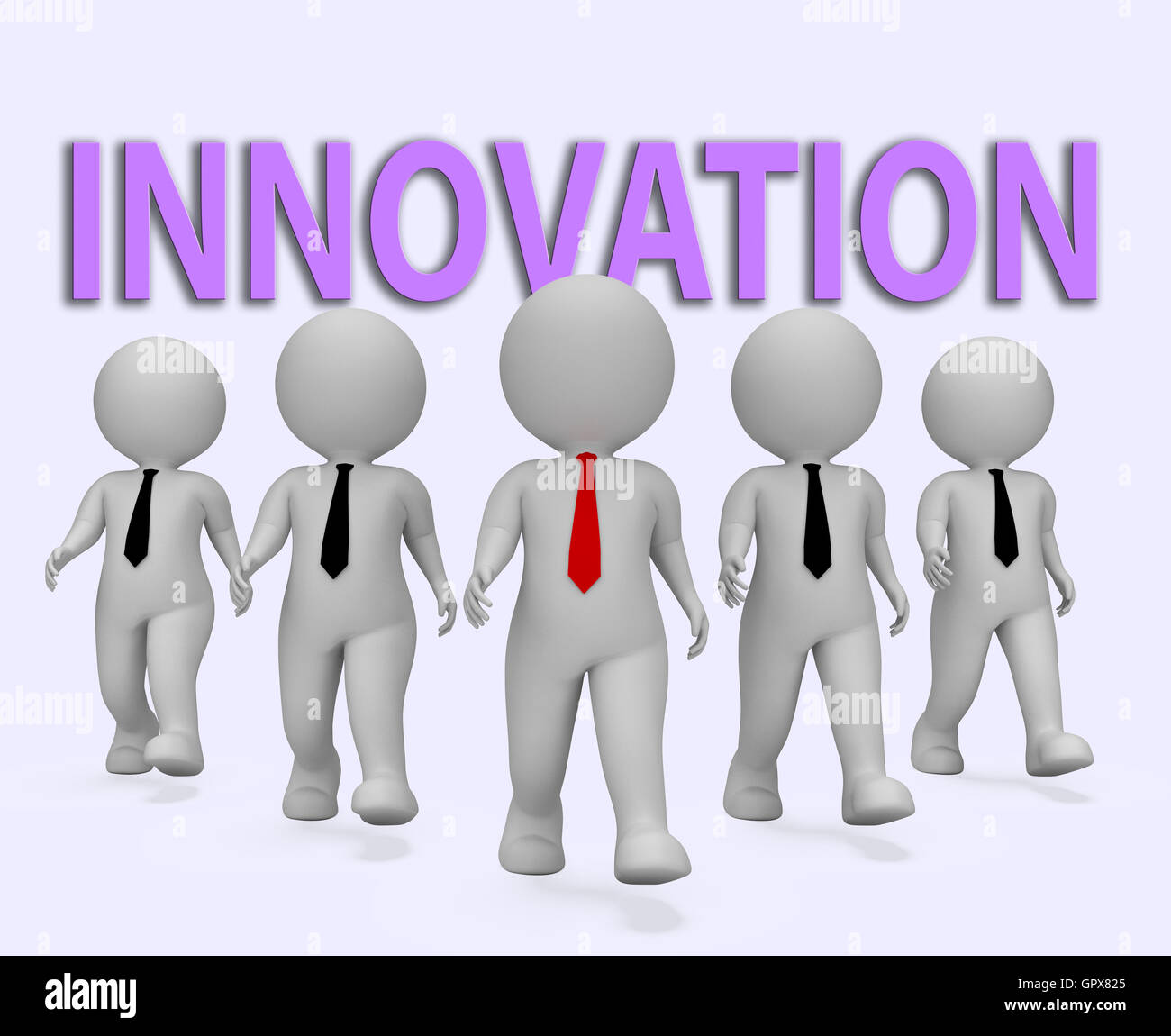 Innovation Businessmen Showing Entrepreneurial Innovate And ...
