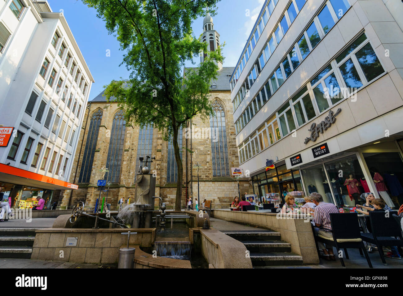 Dortmund, AUG 31: The beautiful church - St.-Katholisches Pfarramt St ...