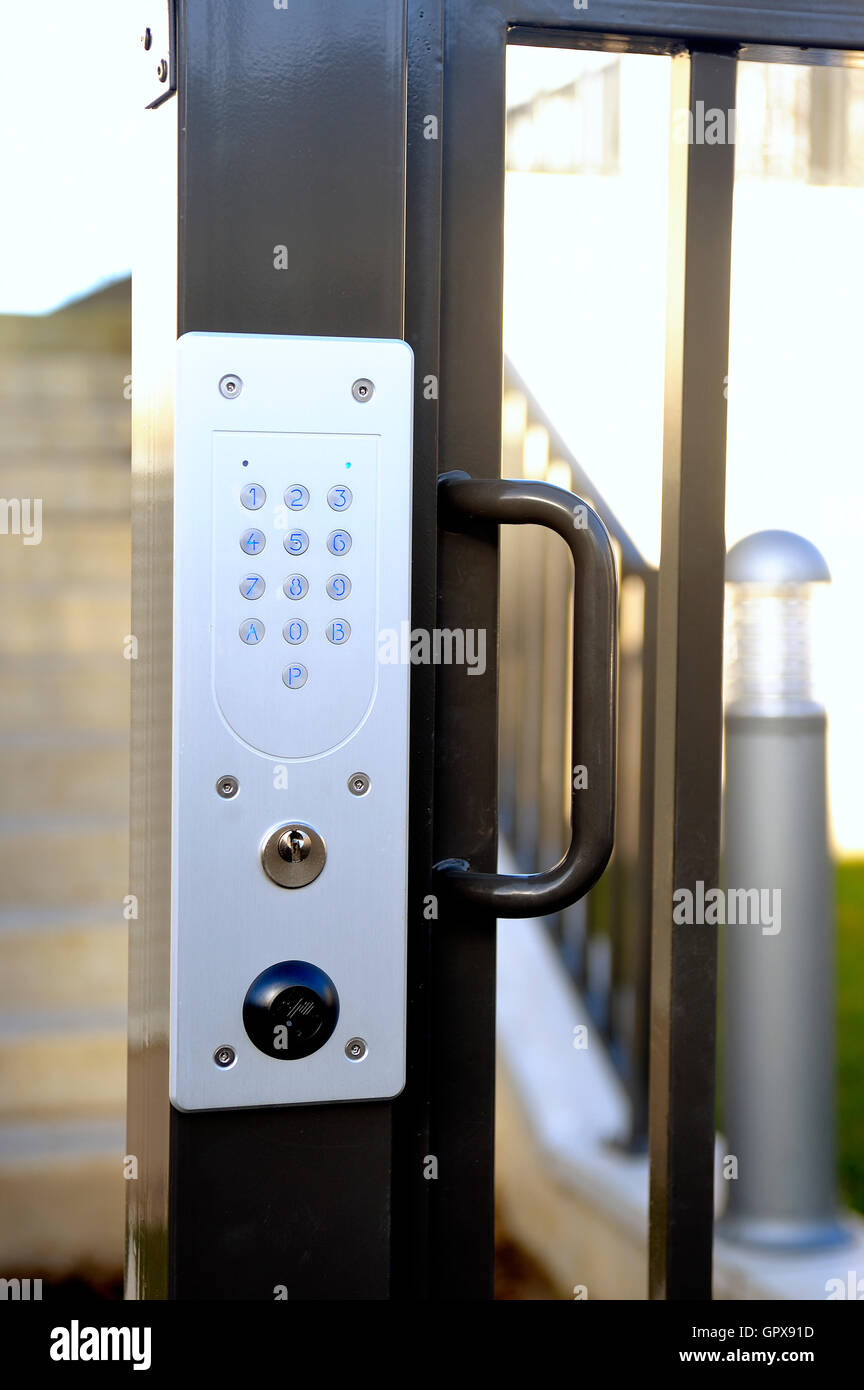 door code of entry from building modern and nine on the wicket giving ...