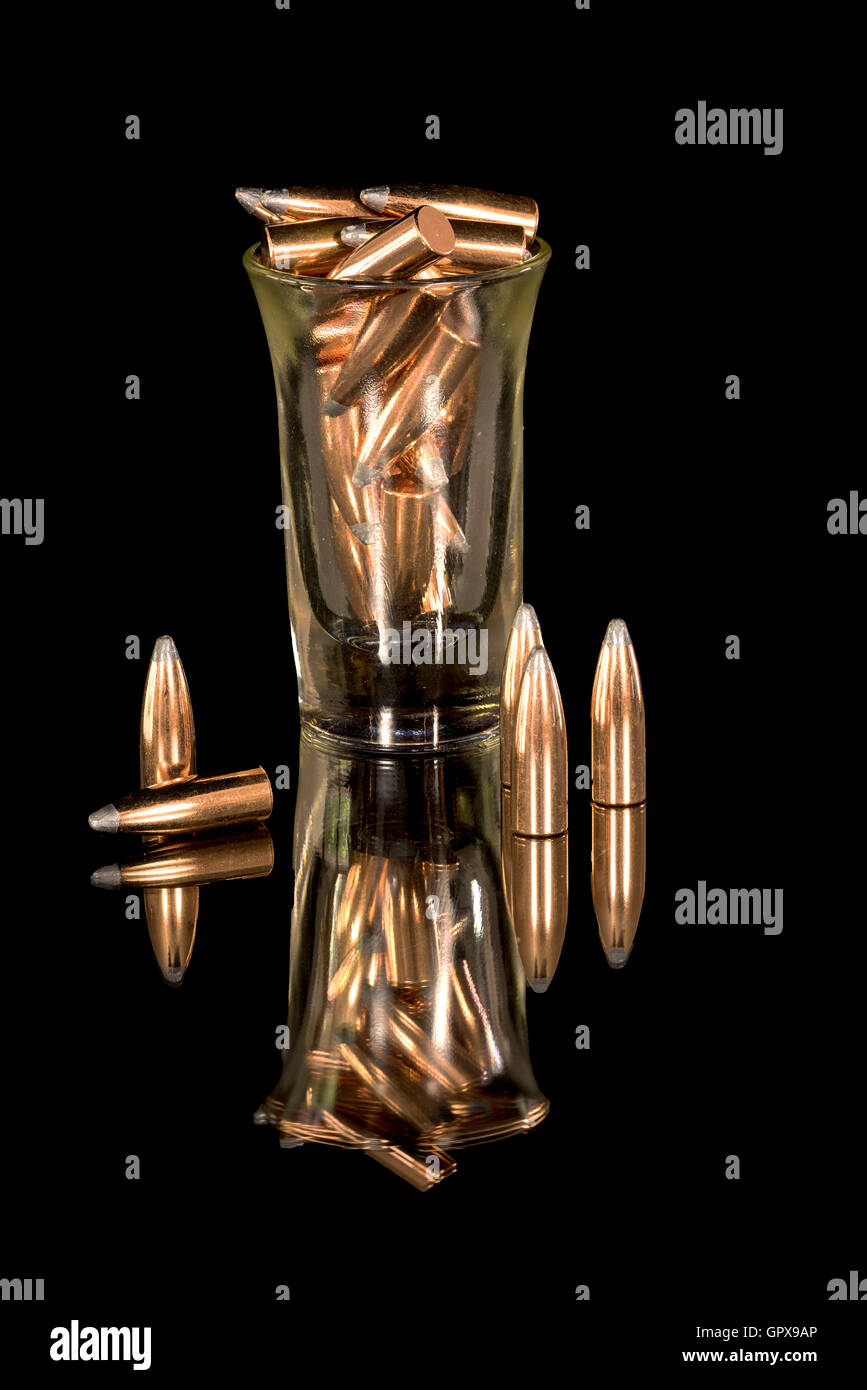 Copper bullets hi-res stock photography and images - Alamy