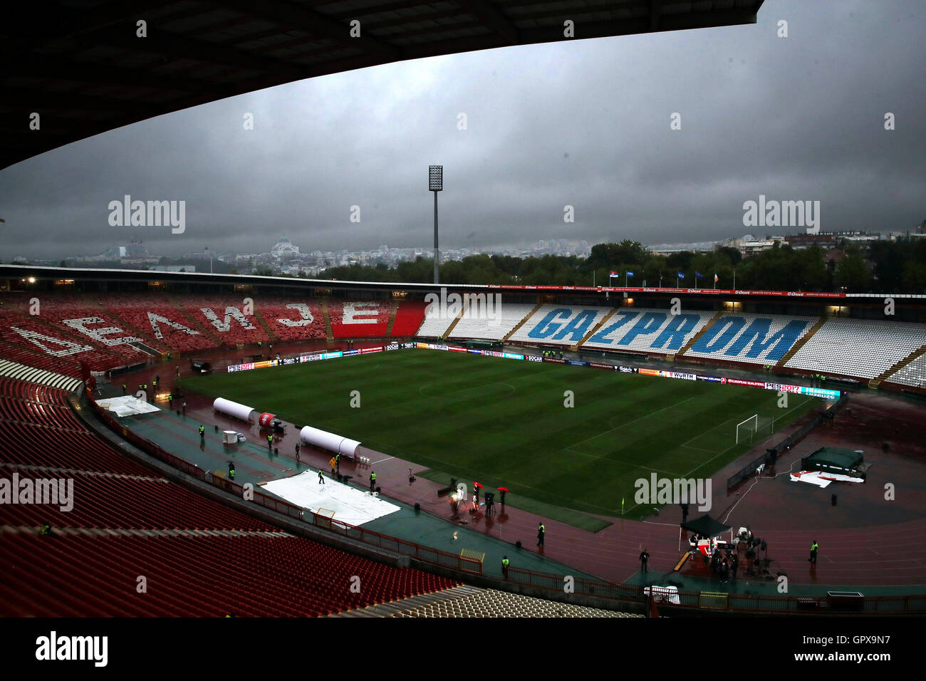 General view rajko mitic stadium hi-res stock photography and images ...
