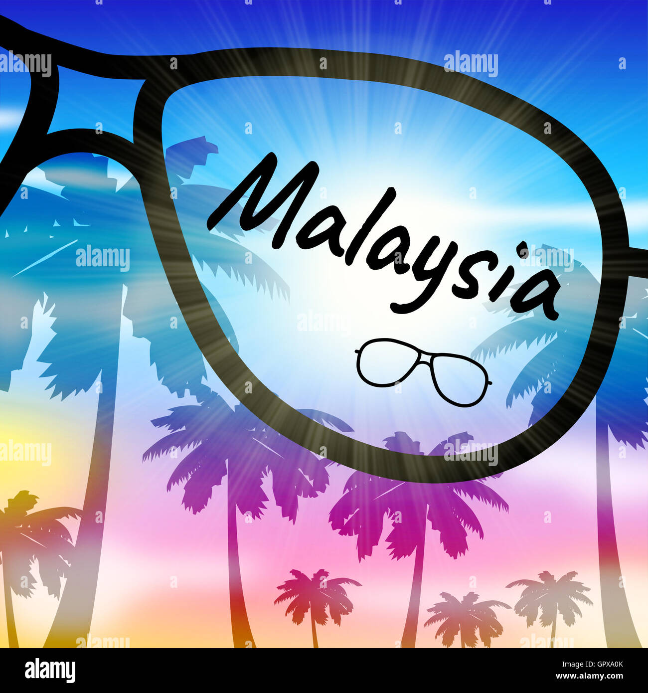 Malaysia Holiday Showing Go On Leave And Time Off Stock Photo - Alamy