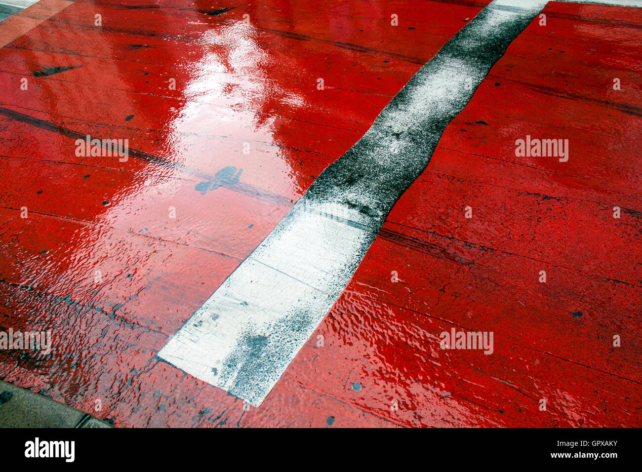 Road marking in japan hi-res stock photography and images - Alamy