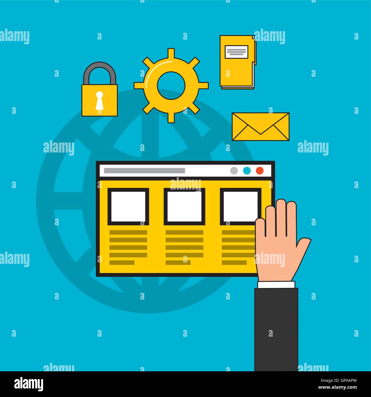 seo technology design Stock Vector Image & Art - Alamy