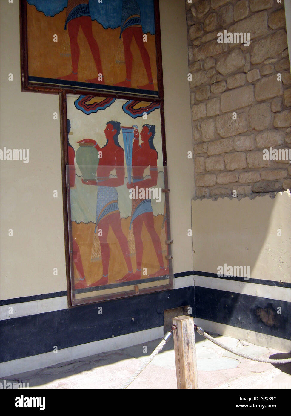 Knossos Archaeological Site, Minoan, Crete, Greece Stock Photo - Alamy