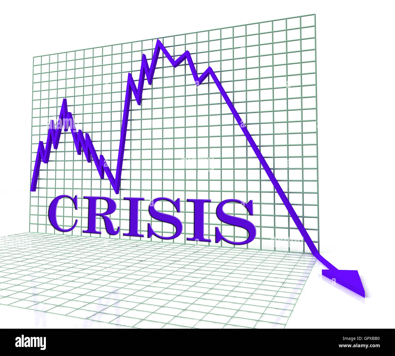 Crisis graph hi-res stock photography and images - Alamy