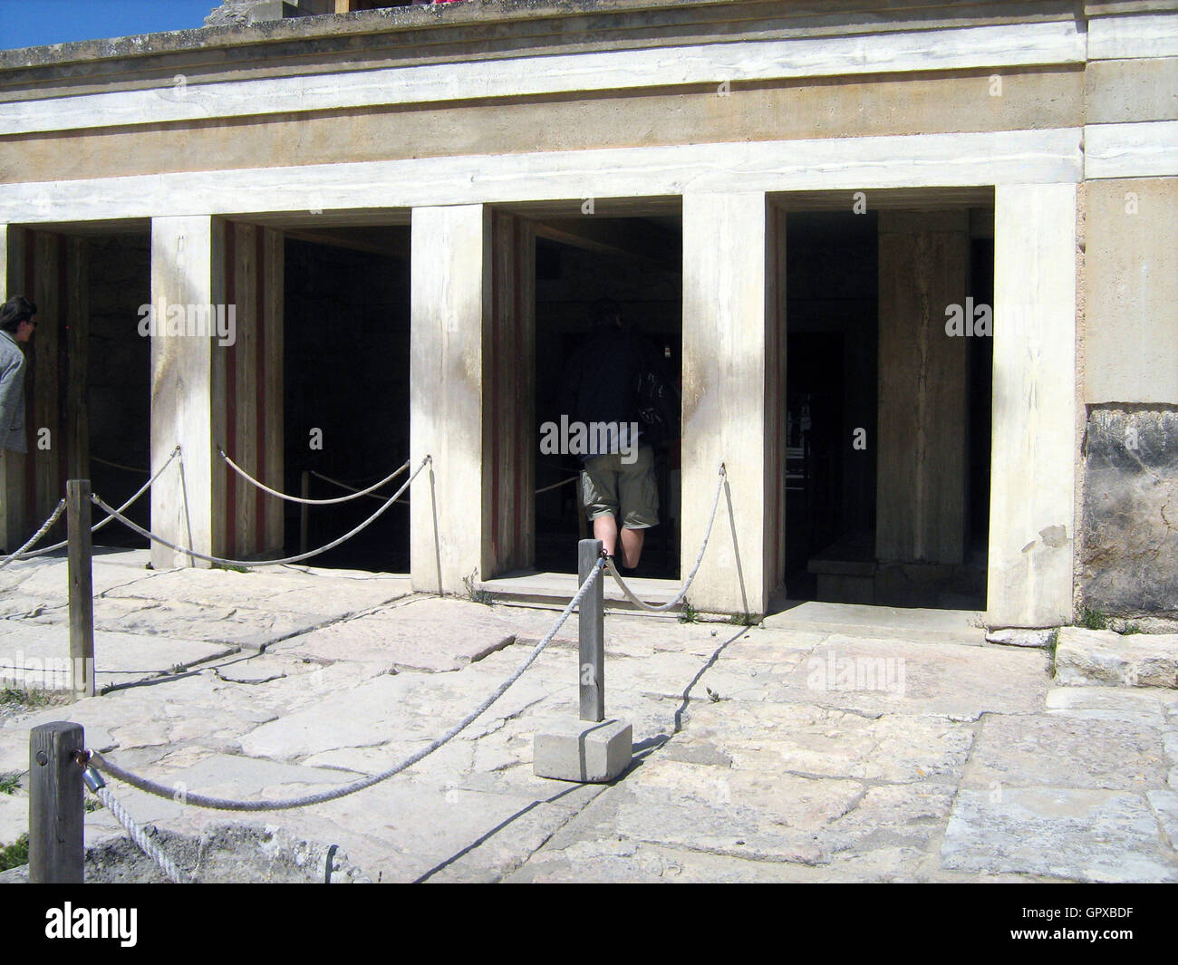Knossos Archaeological Site, Minoan, Crete, Greece Stock Photo - Alamy