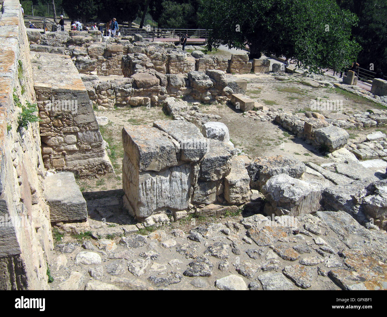 Knossos Archaeological Site, Minoan, Crete, Greece Stock Photo - Alamy