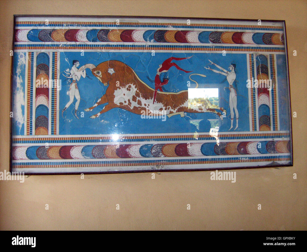 Knossos Archaeological Site, Minoan, Crete, Greece Stock Photo - Alamy