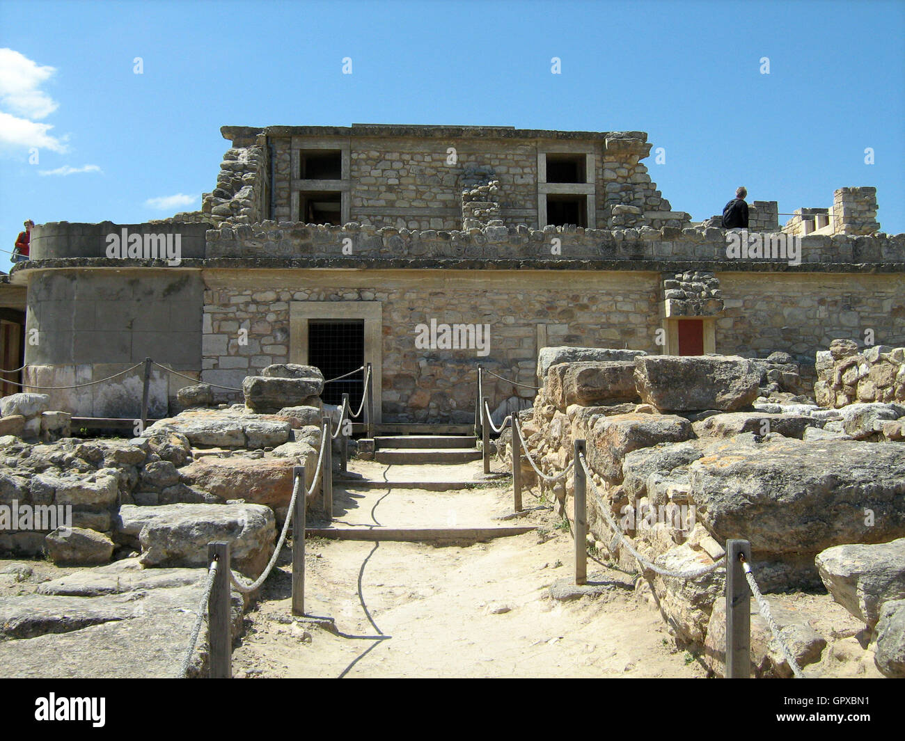 Knossos Archaeological Site, Minoan, Crete, Greece Stock Photo - Alamy