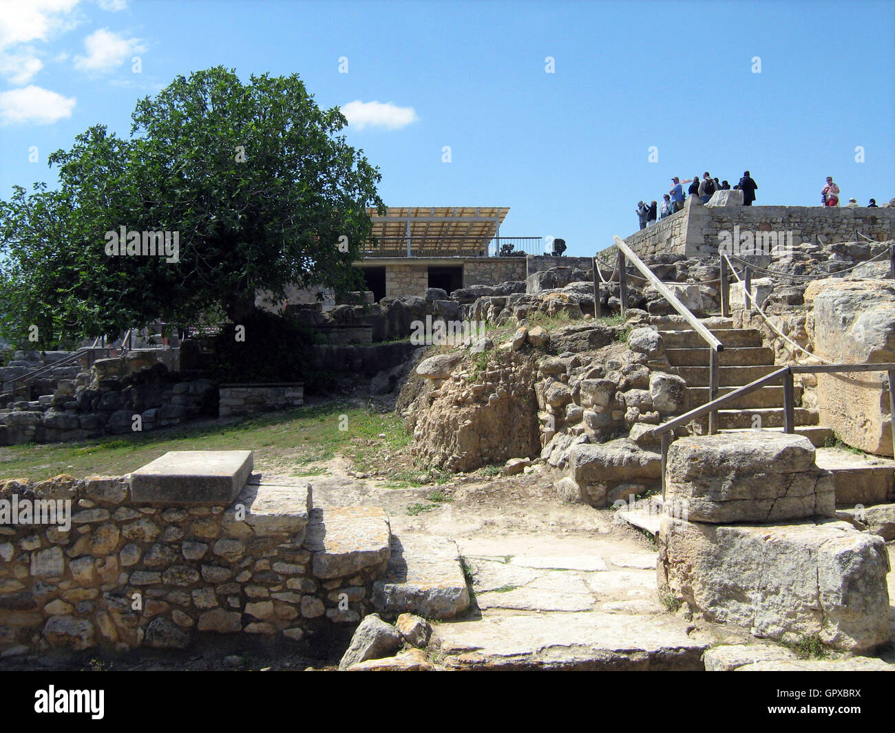 Knossos Archaeological Site, Minoan, Crete, Greece Stock Photo - Alamy