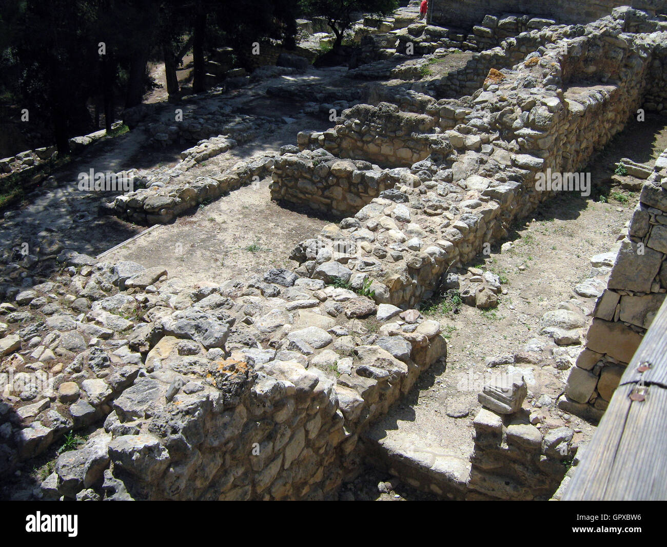 Knossos Archaeological Site, Minoan, Crete, Greece Stock Photo - Alamy
