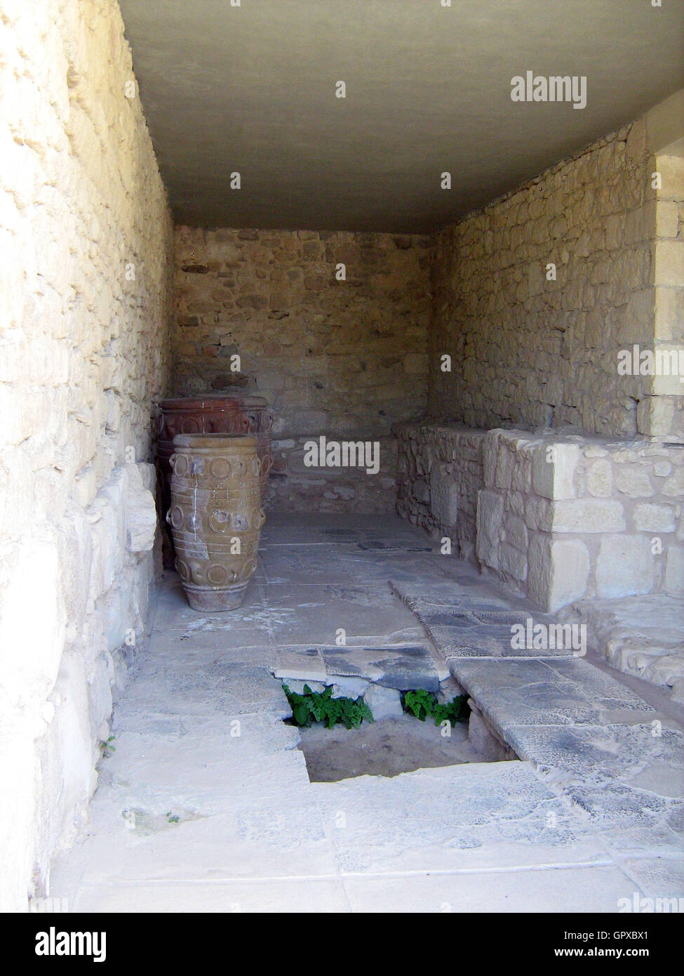 Knossos Archaeological Site, Minoan, Crete, Greece Stock Photo - Alamy
