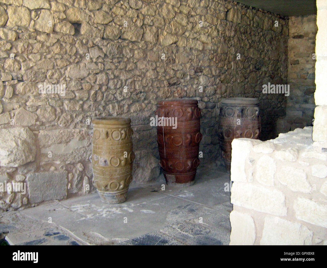 Knossos Archaeological Site, Minoan, Crete, Greece Stock Photo - Alamy