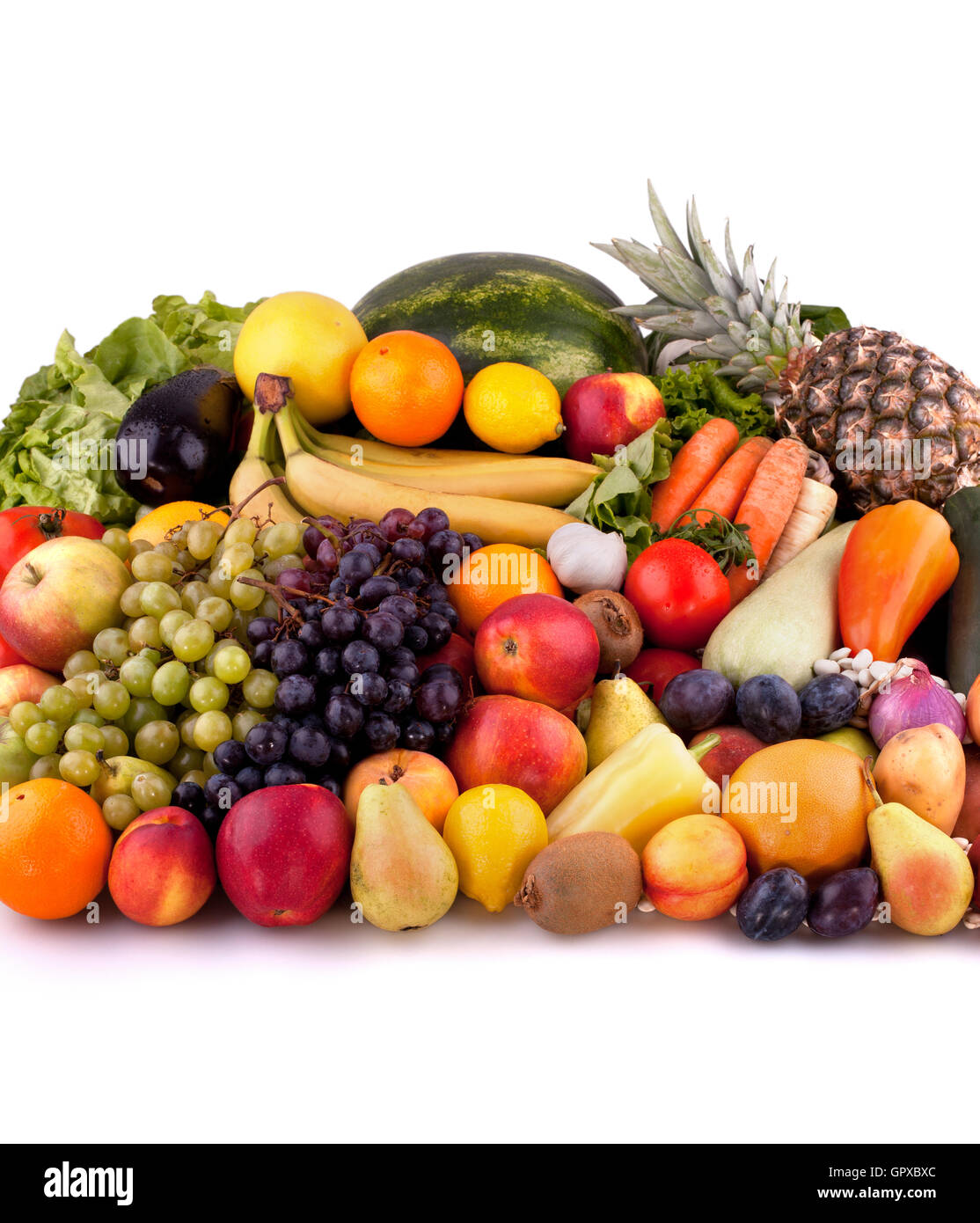 Fruits and vegetables Stock Photo - Alamy