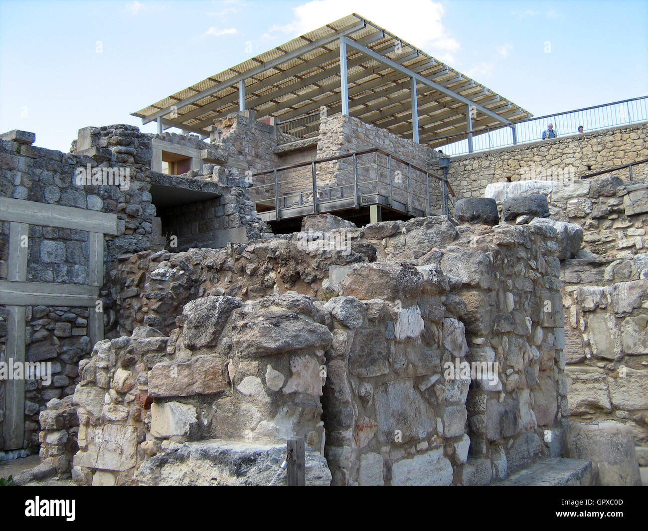Knossos Archaeological Site, Minoan, Crete, Greece Stock Photo - Alamy