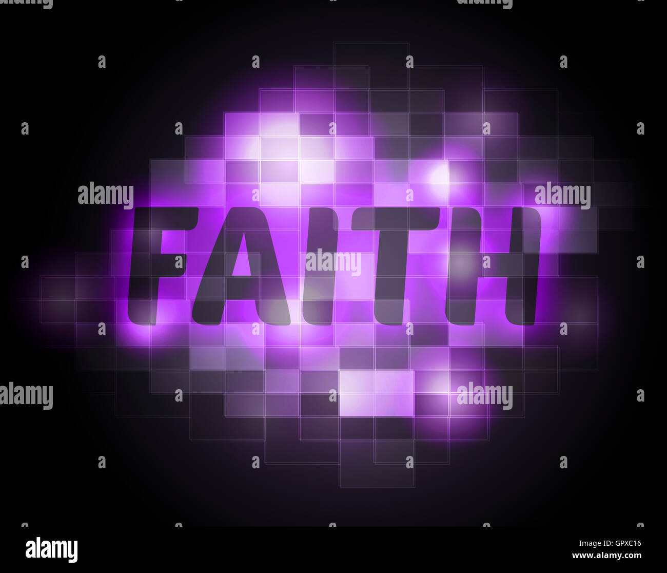 Faith word hi-res stock photography and images - Alamy