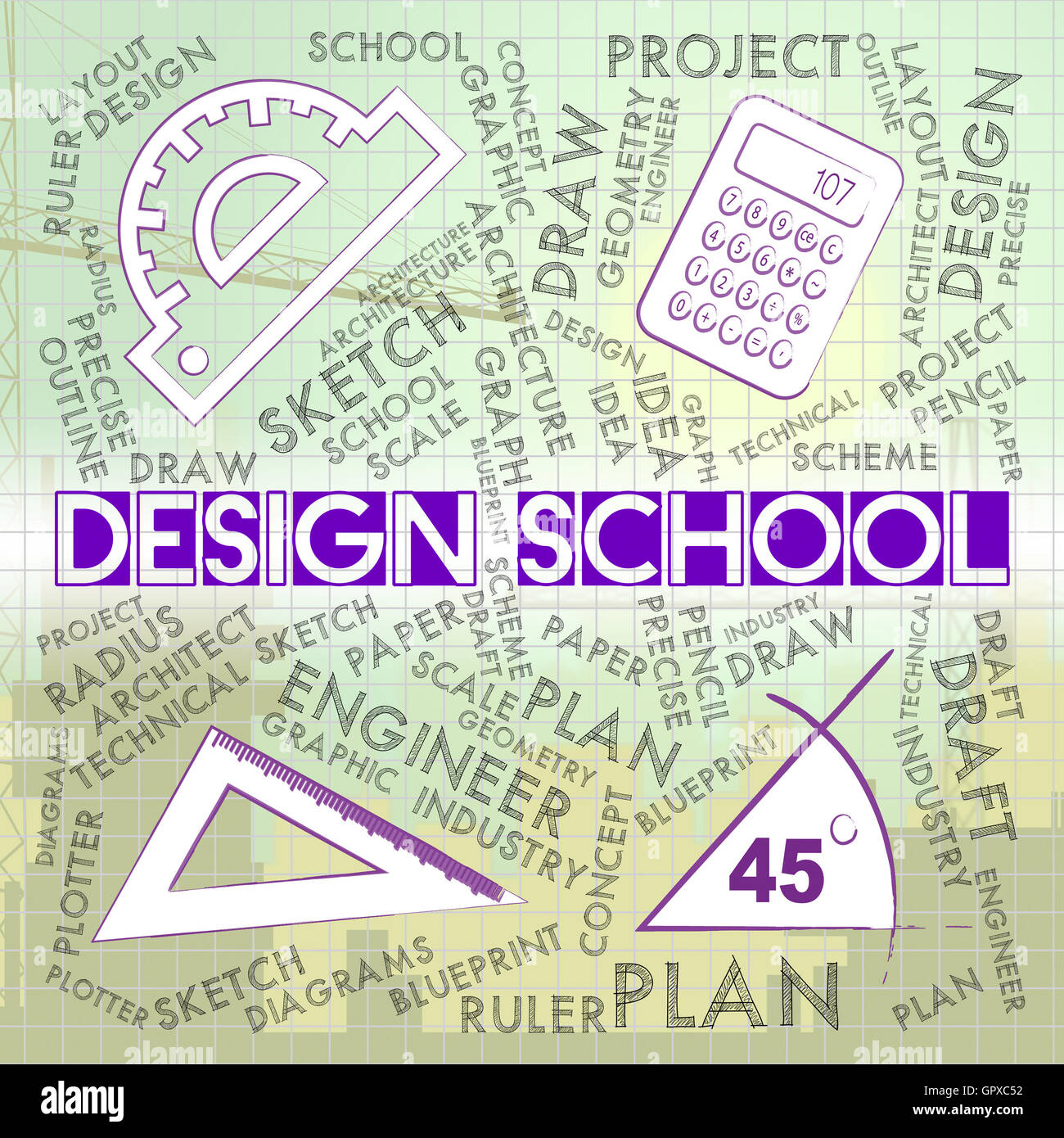 Design school hi-res stock photography and images - Alamy
