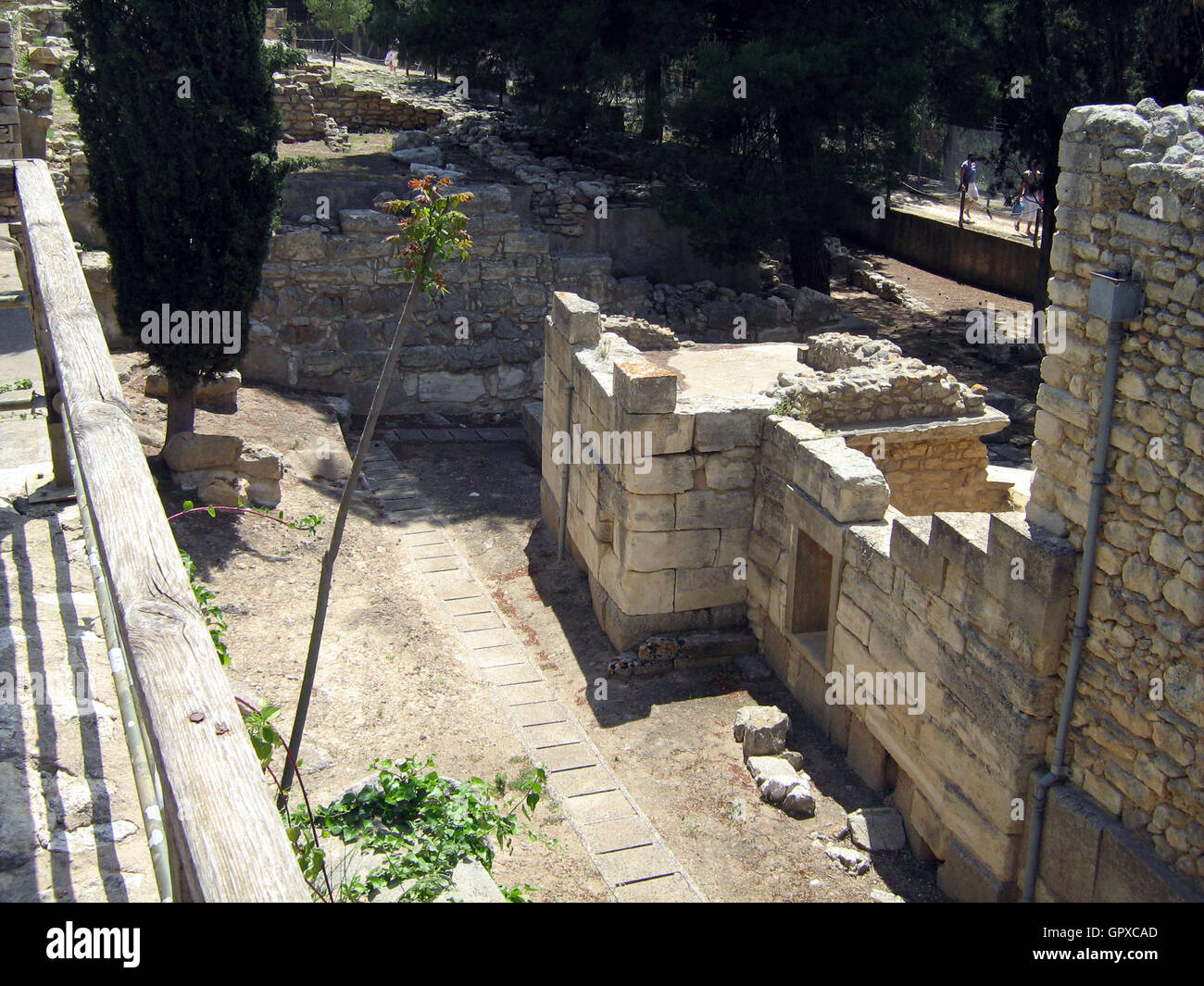 Knossos Archaeological Site, Minoan, Crete, Greece Stock Photo - Alamy