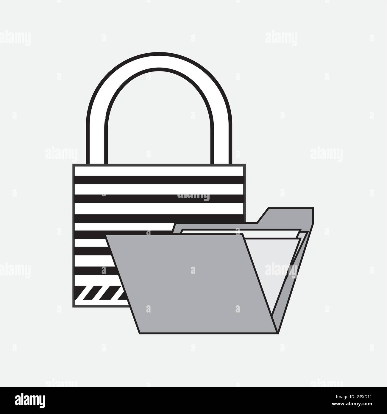 safety lock system security design Stock Vector Image & Art - Alamy