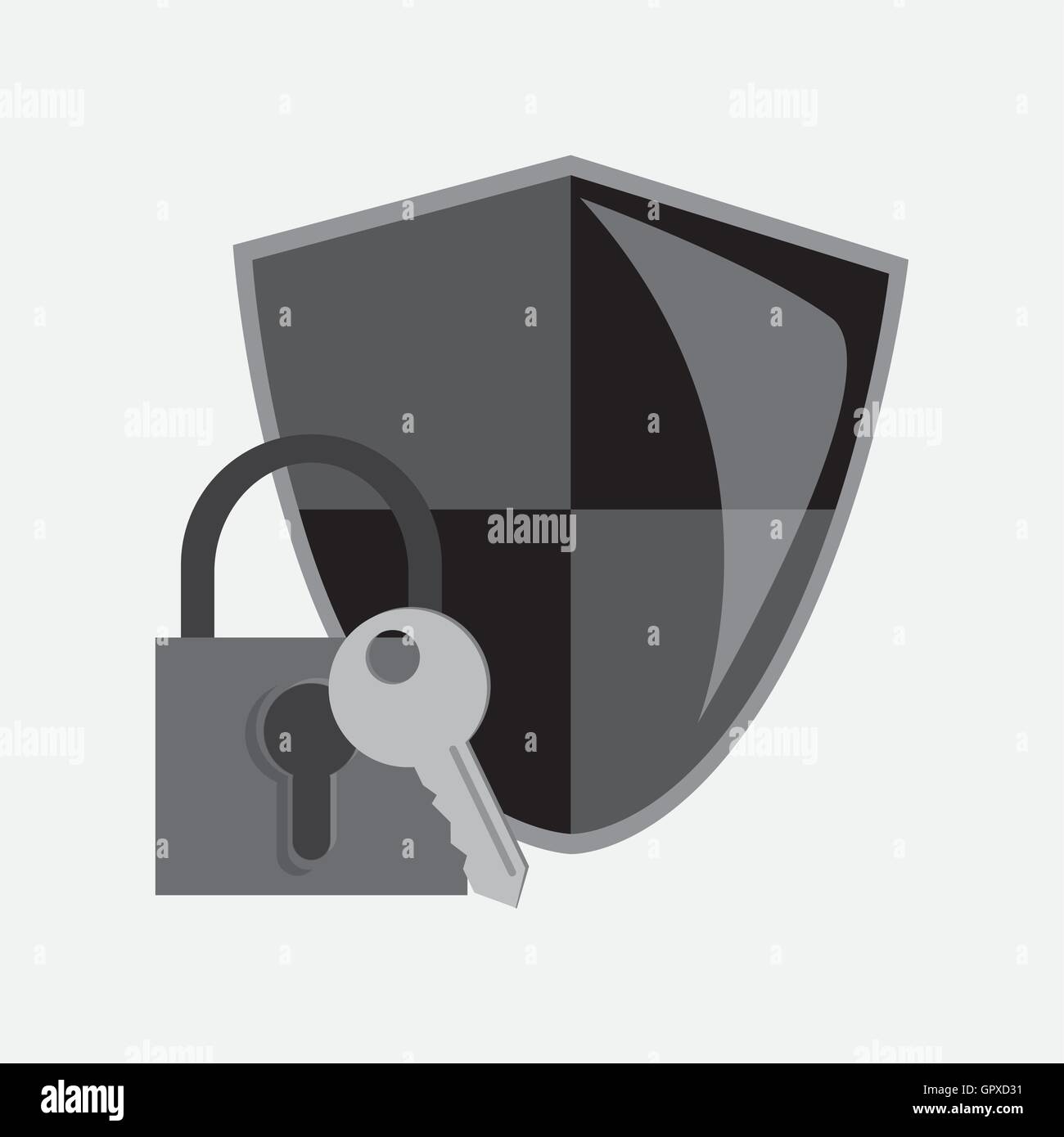 safety lock system security design Stock Vector Image & Art - Alamy
