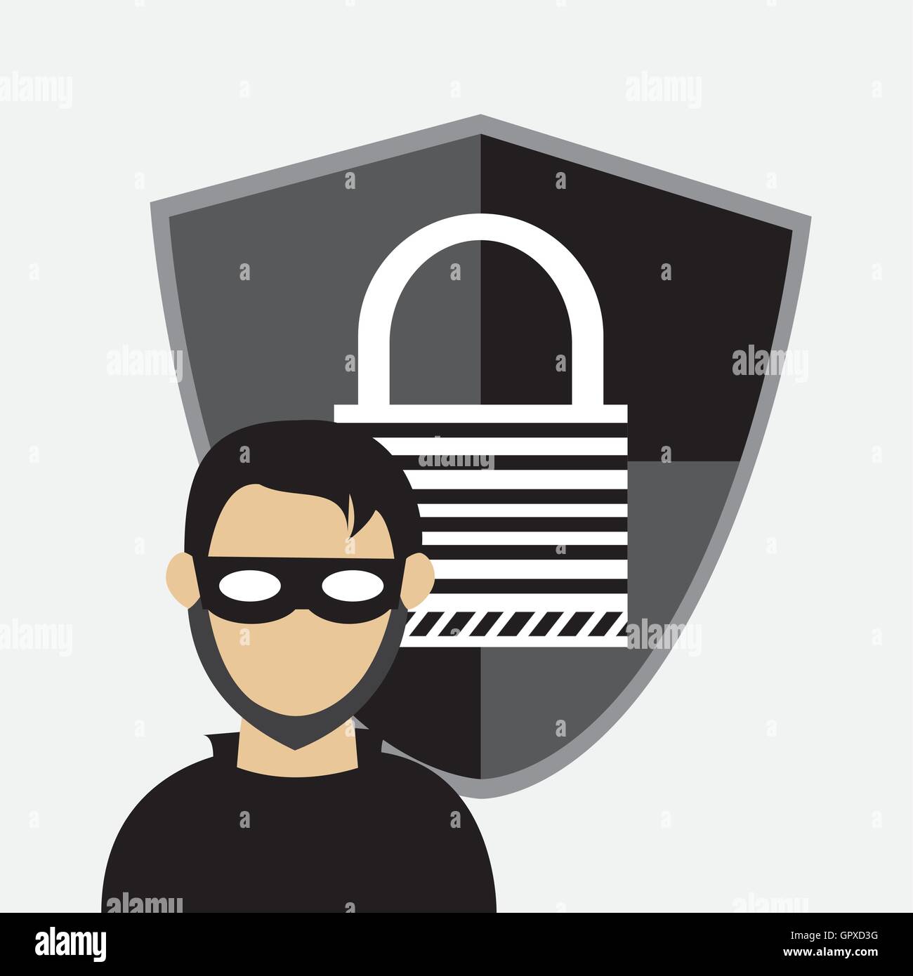 hacker system security design Stock Vector Image & Art - Alamy