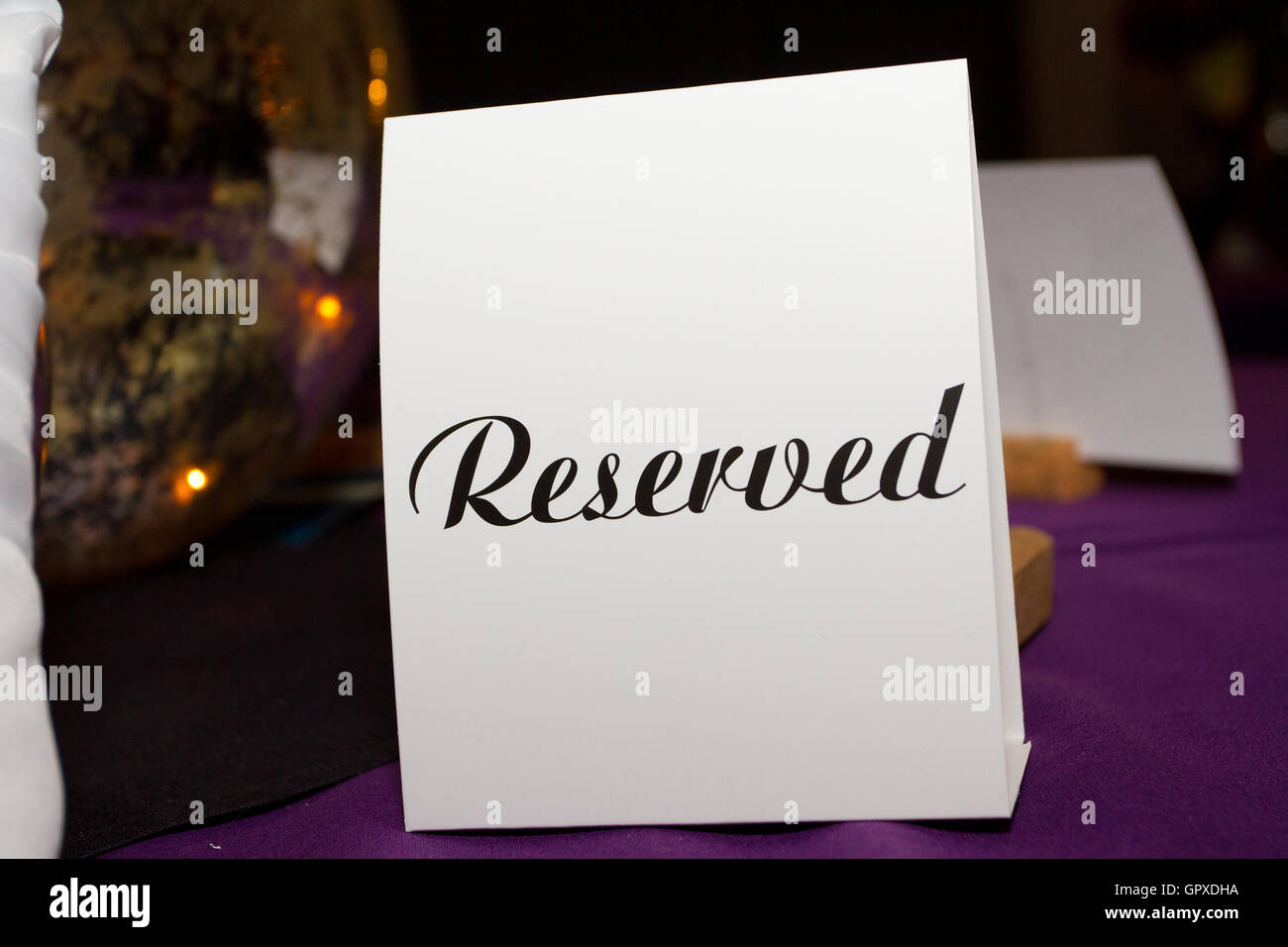 Reserve holder hi-res stock photography and images - Alamy