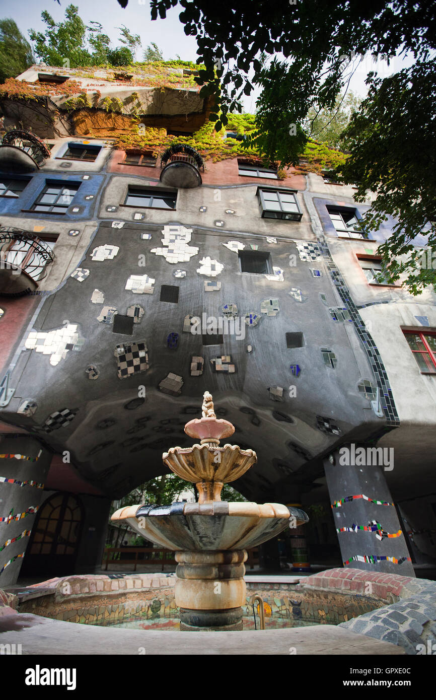 Hundertwasser House, Vienna, Austria Stock Photo - Alamy