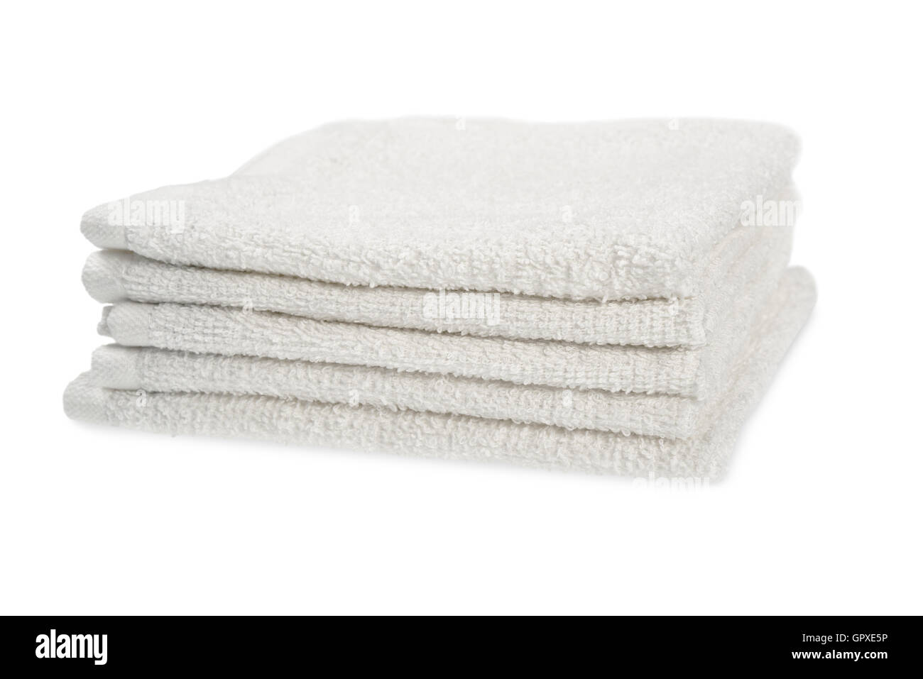 Stack of towels Stock Photo - Alamy