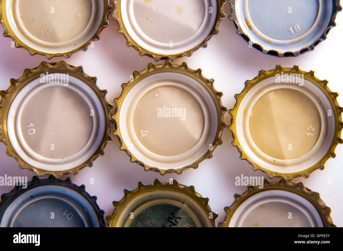 Beer bottle cap Stock Photo - Alamy