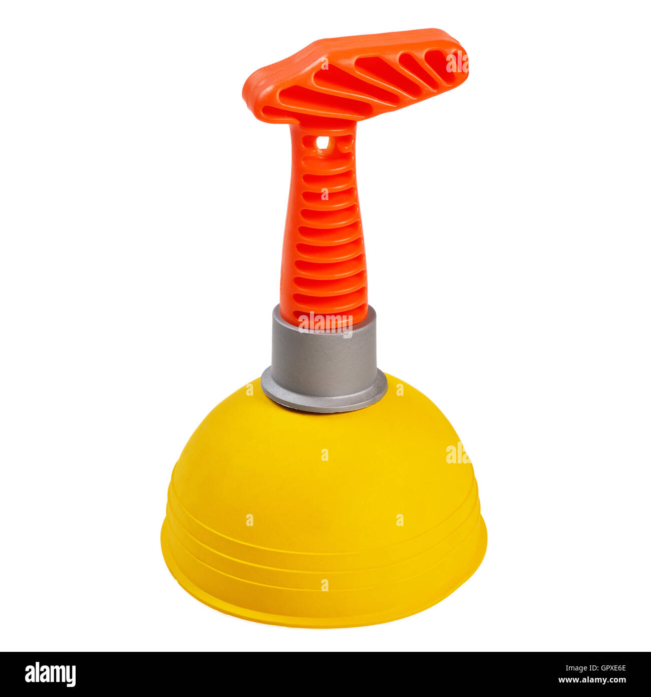 Plunger with hand hi-res stock photography and images - Alamy