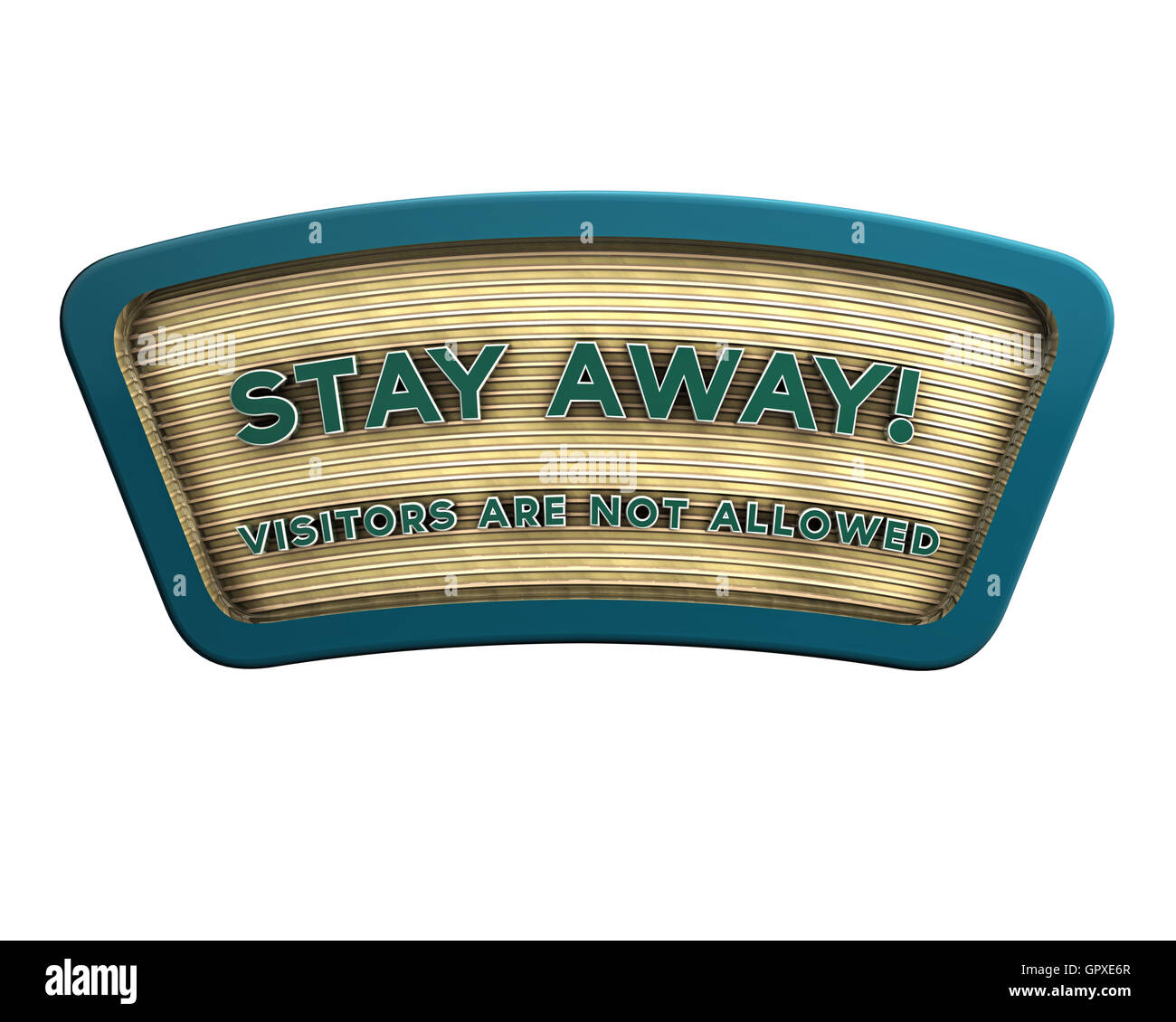 Classic american signage Cut Out Stock Images & Pictures - Alamy