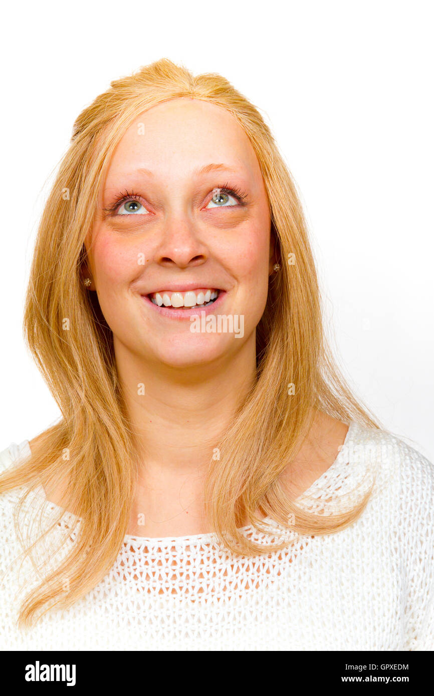Woman Studio Portrait Stock Photo - Alamy
