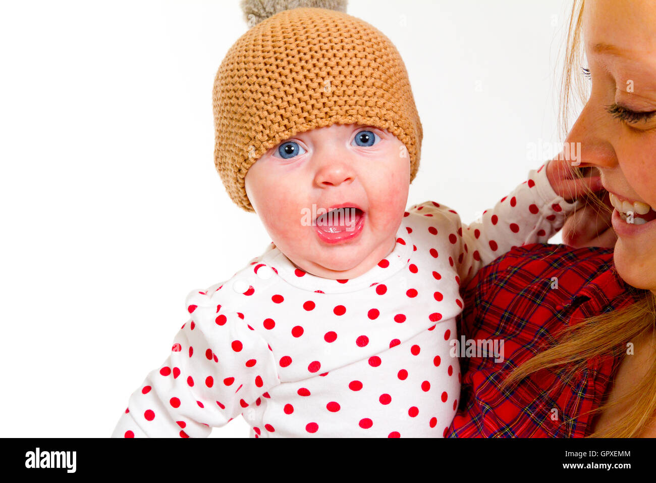 Newborn Baby Studio Shot Stock Photo - Alamy