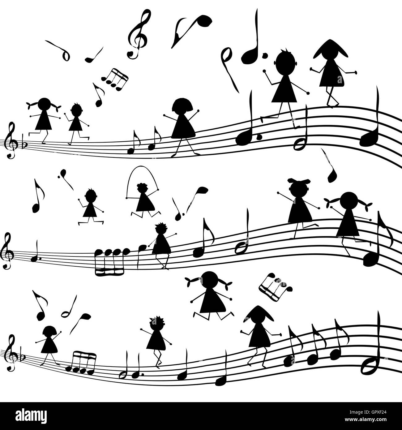 Active music Black and White Stock Photos & Images - Alamy