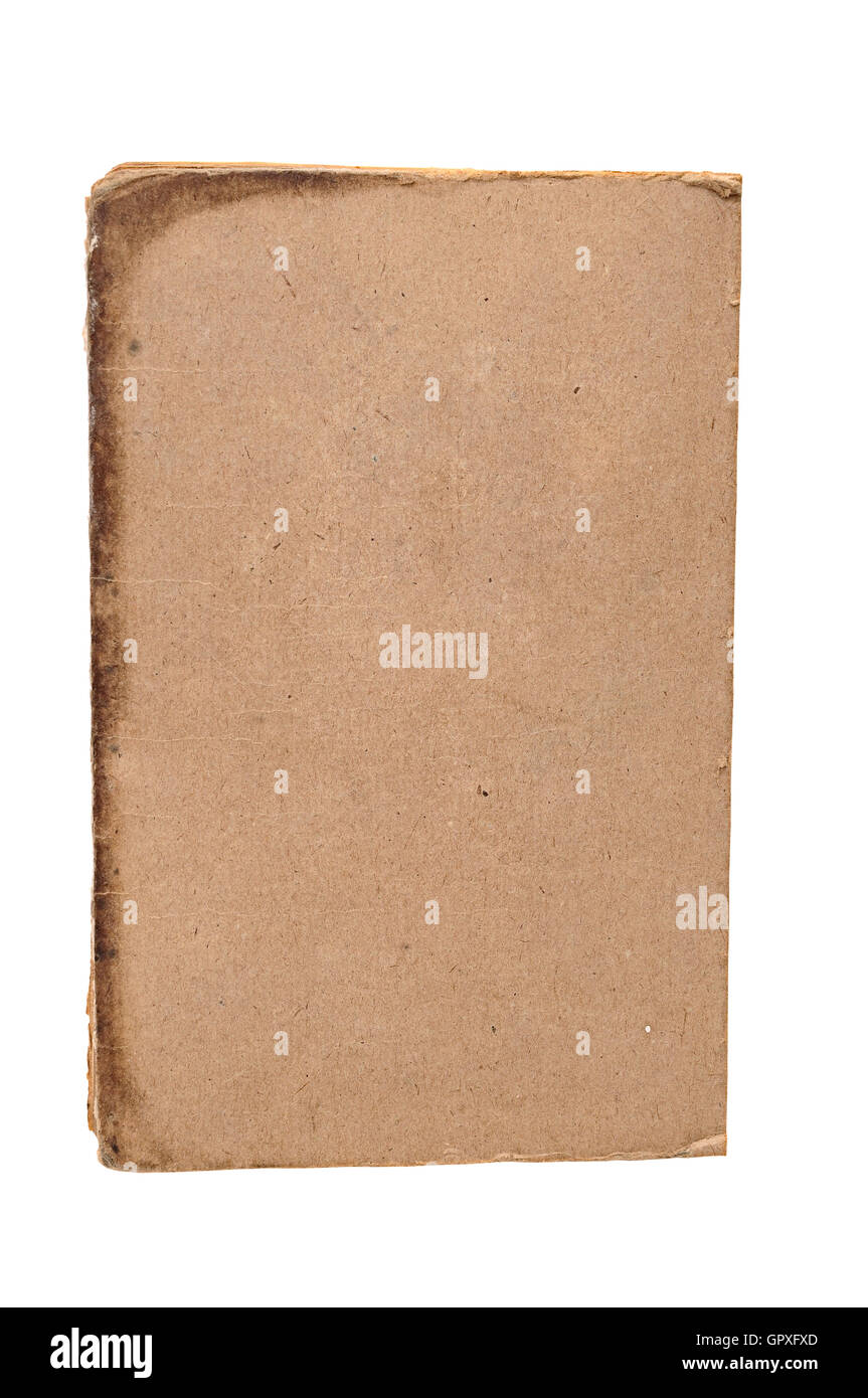 old book pages isolated on white Stock Photo - Alamy