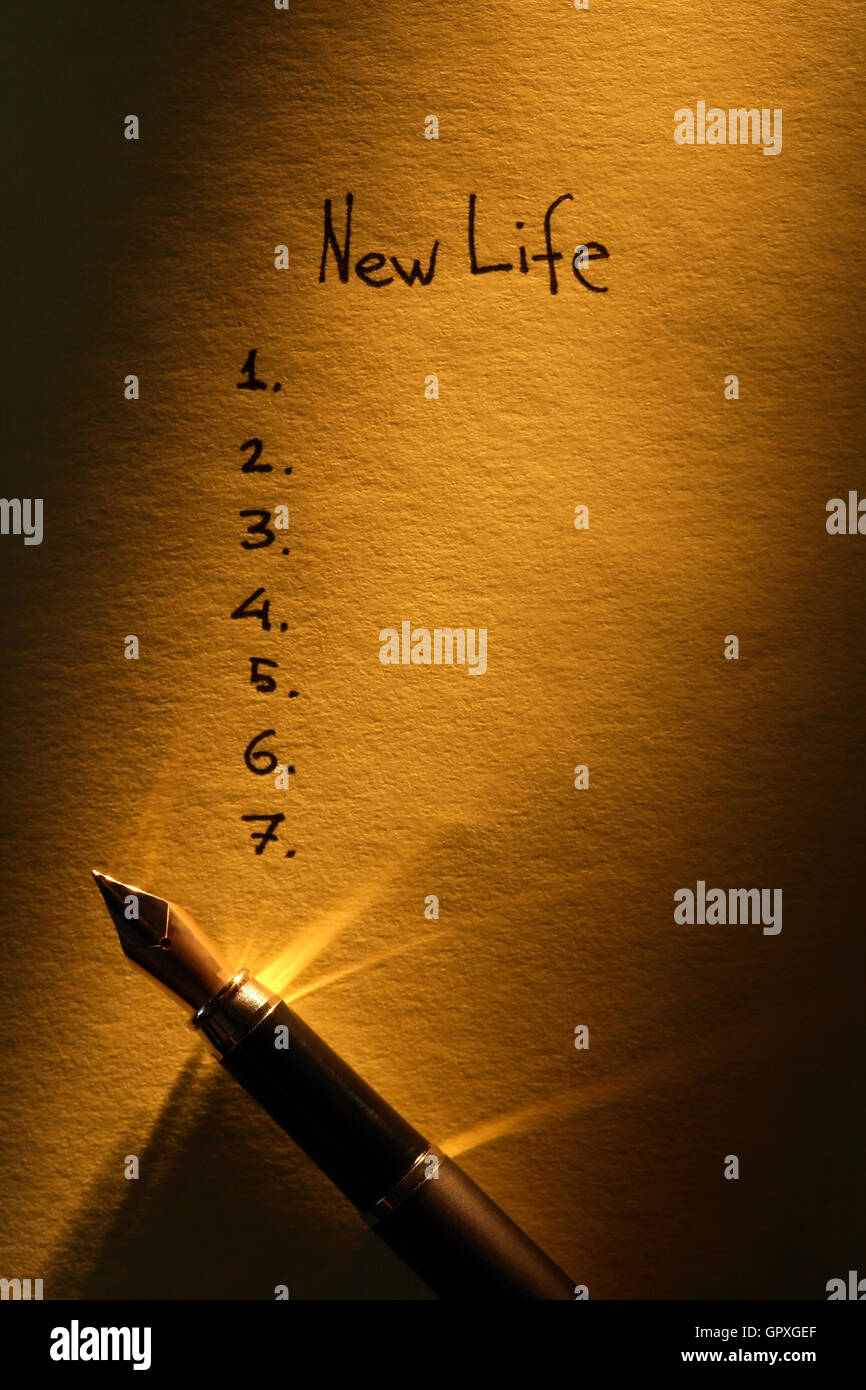 New Life Planning Stock Photo - Alamy