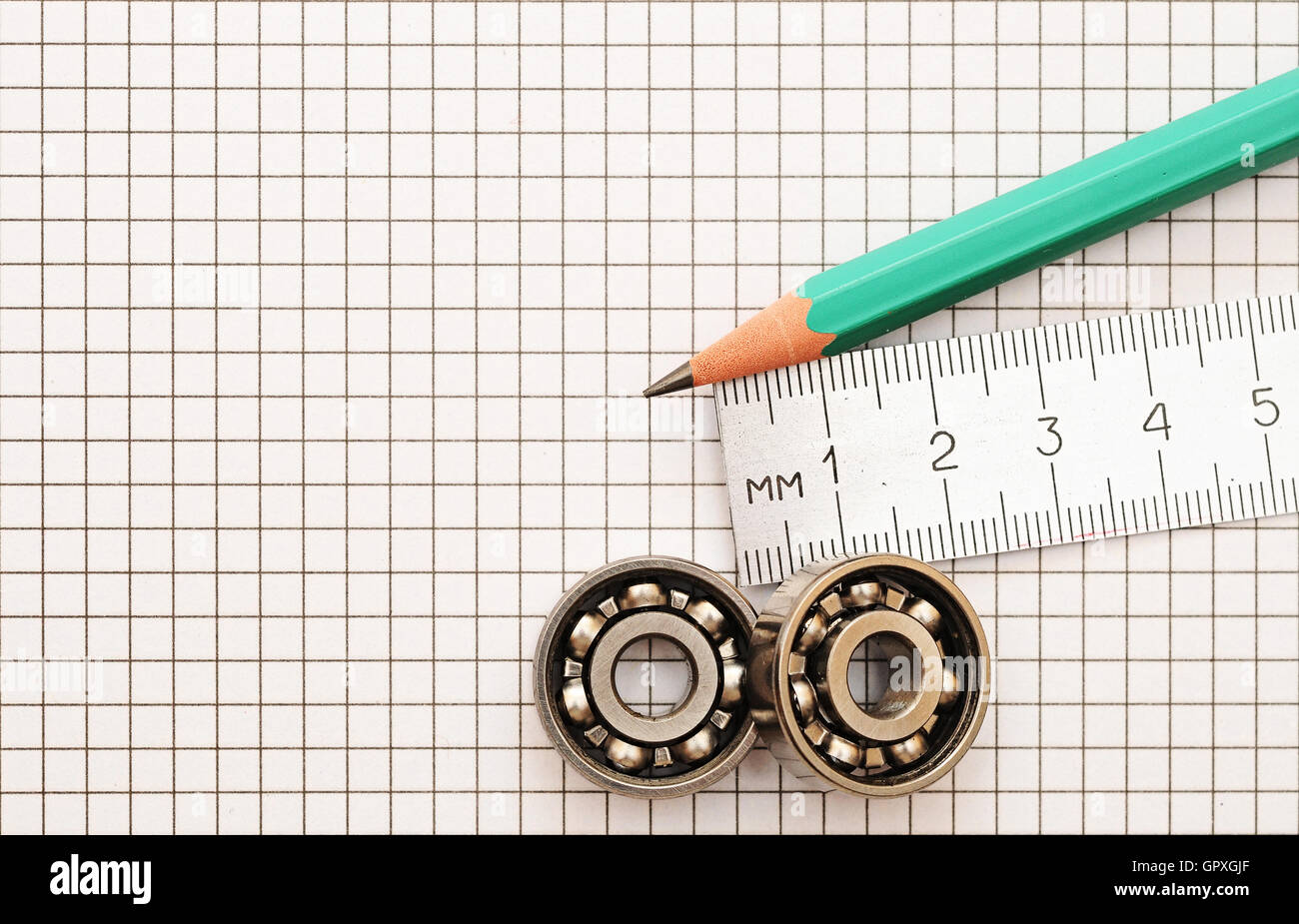 technical tools on a background Stock Photo - Alamy